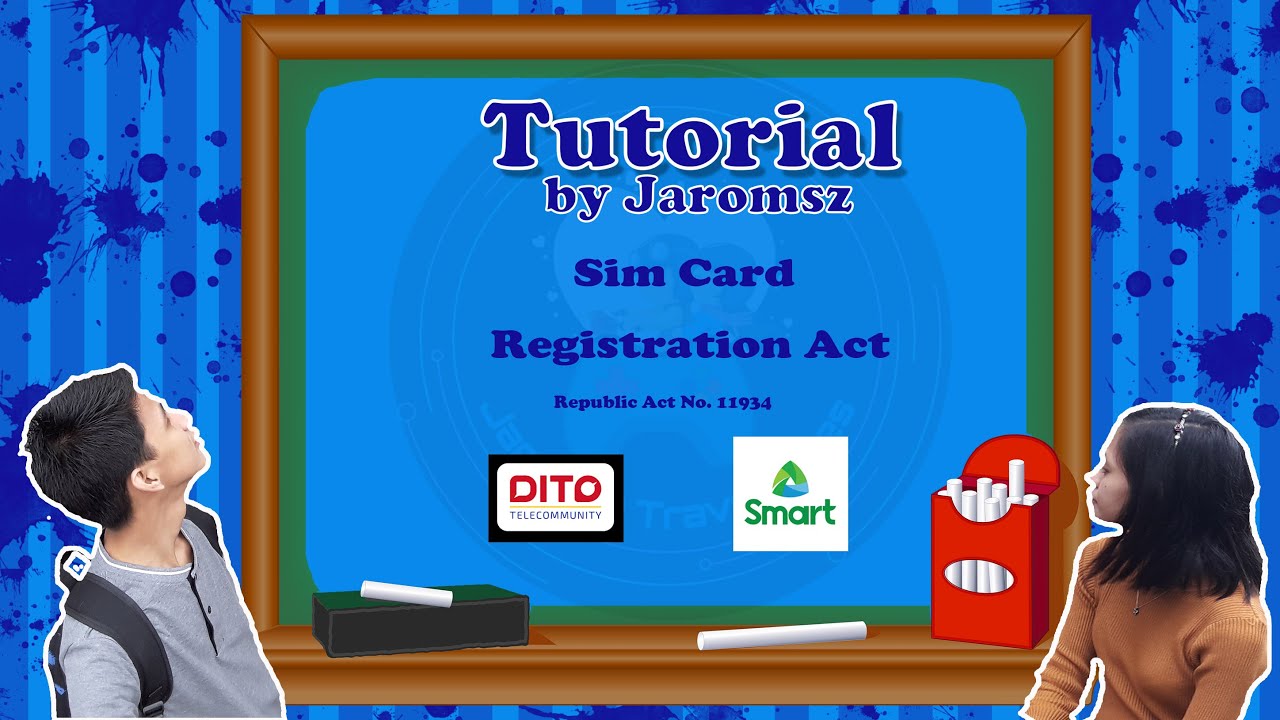 How to Register SMART and DITO Sim Card || SIM CARD REGISTRATION - YouTube