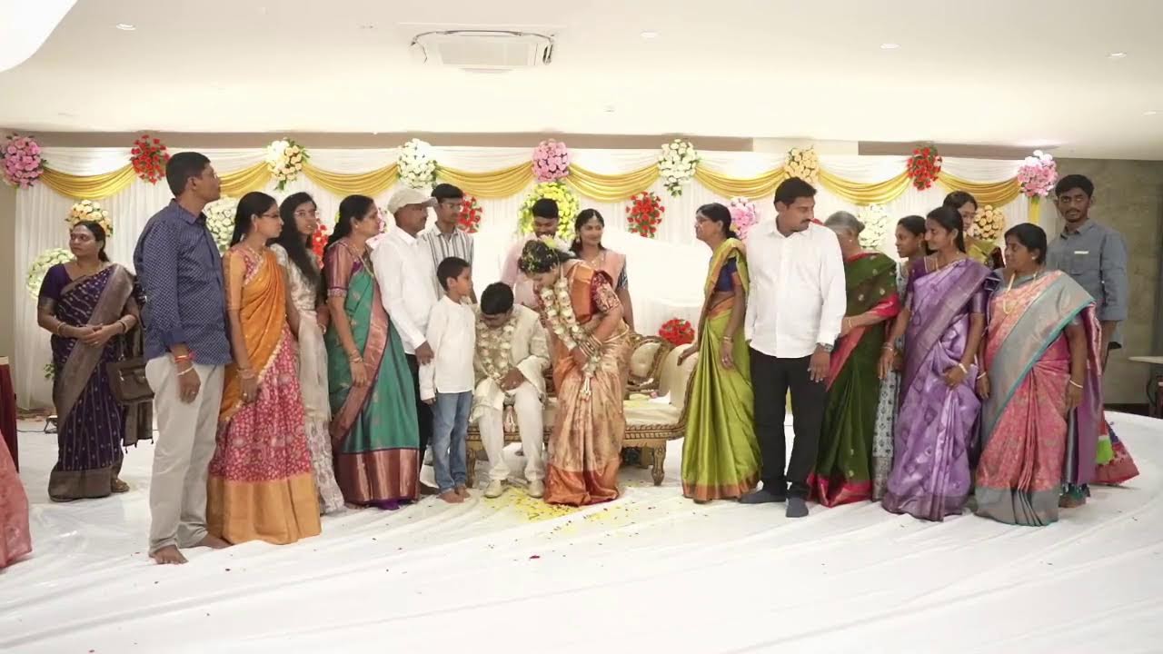 Gowtham & Spandana || Engagement Celebrations || - YouTube