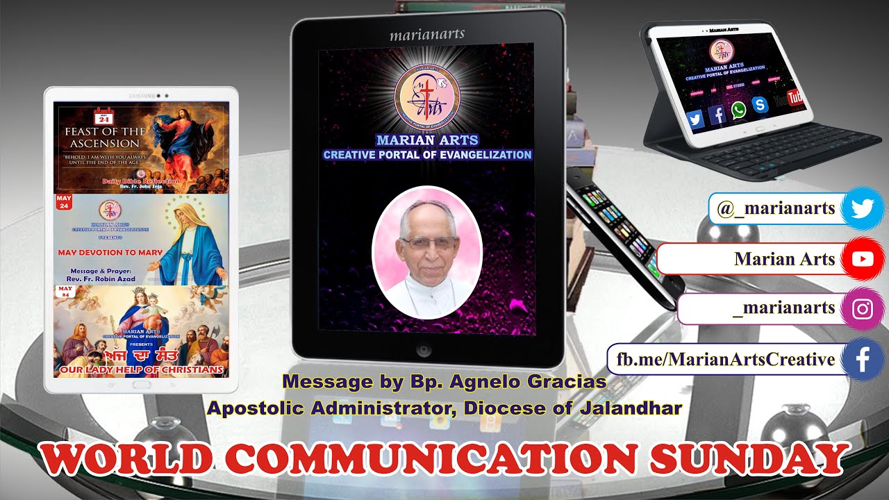 Message on World Communication Sunday (24-05-2020) || Bp. Agnelo ...