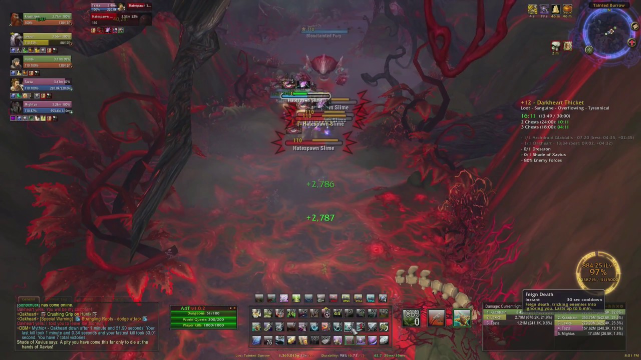 Keystone Conqueror - Full Darkheart Thicket Mythic +12 - Uncut/Unedited ...