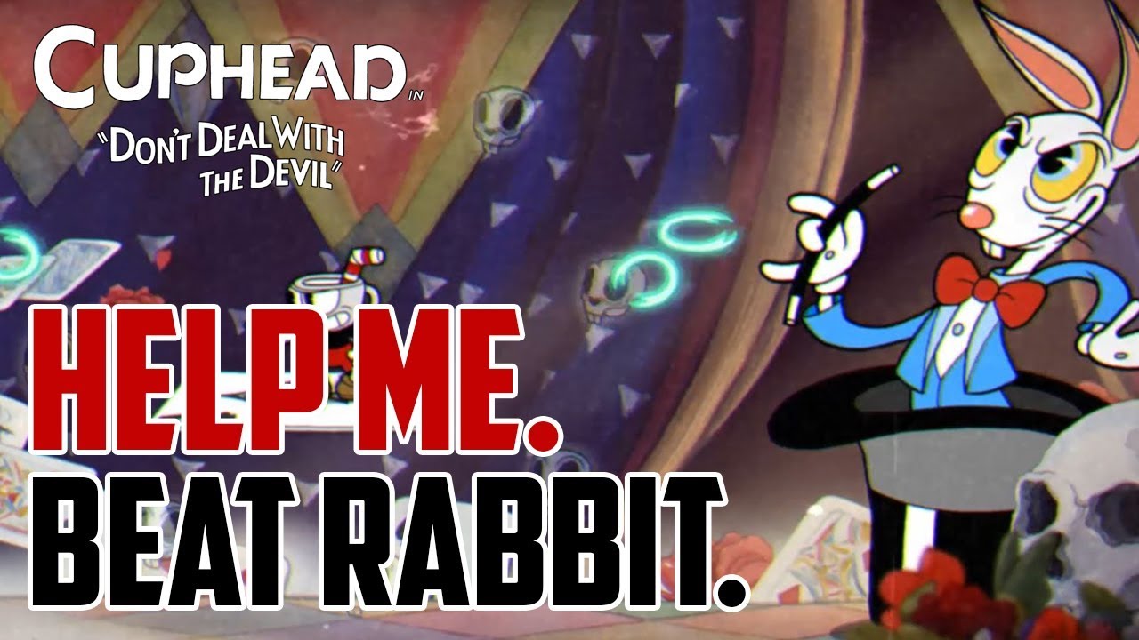 Cuphead How To Beat Rabbit Magician Boss Youtube