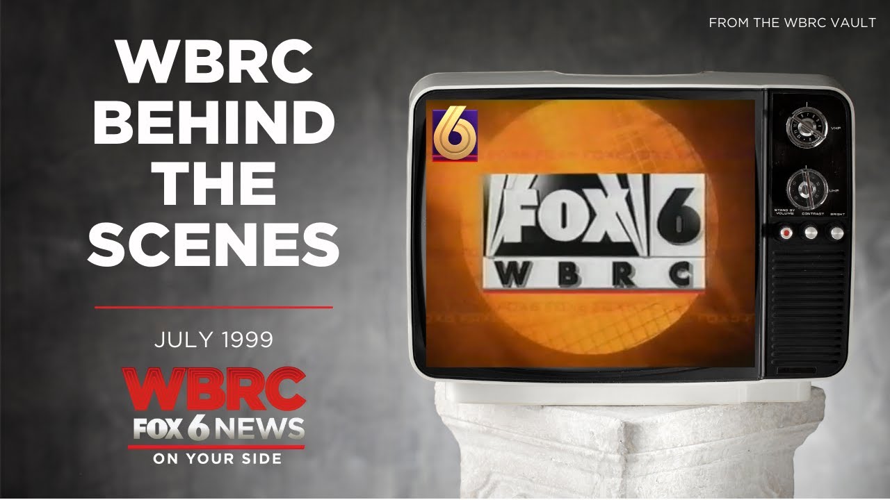 WBRC FOX6 News - News Production Behind the Scenes in 1999 - YouTube