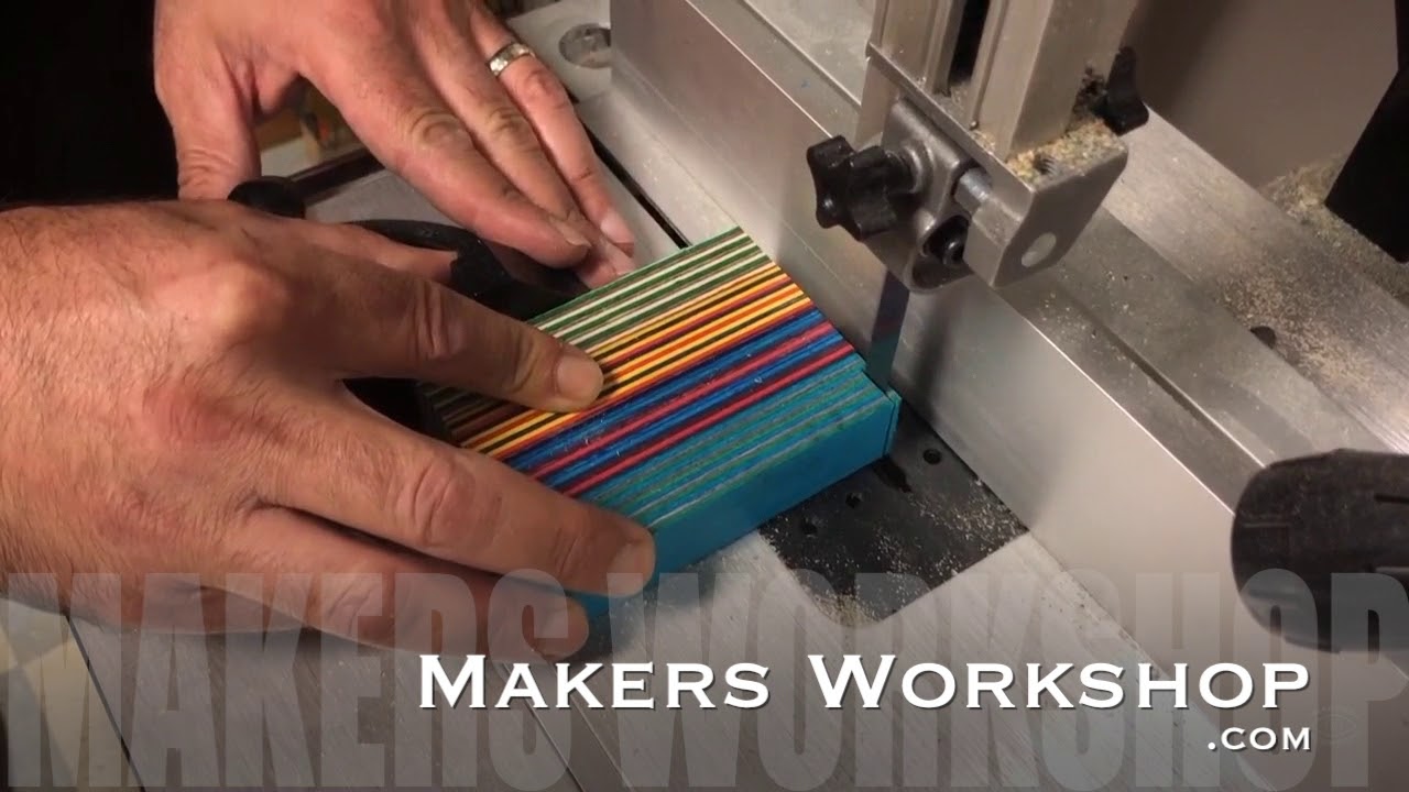 Color Block Cutting Board Process Video // Time Lapse Build - YouTube