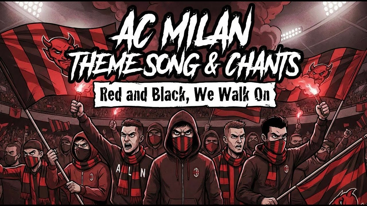 AC Milan Song – Red & Black, We Walk On | Emotional Rossoneri Folk ...