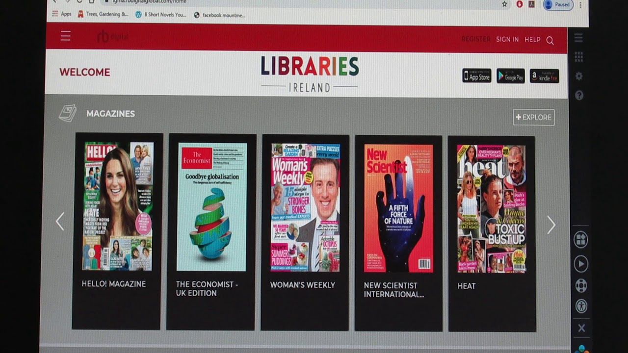 How to access magazines online with Laois Libraries. - YouTube