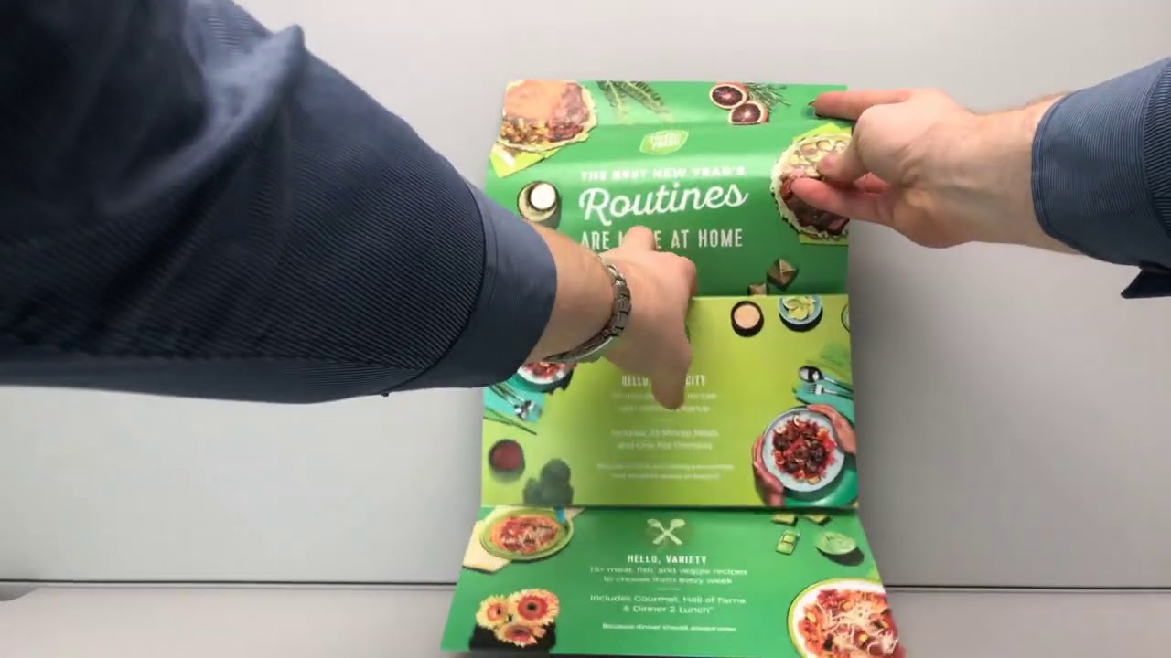 Hello Fresh Self Mailer - YouTube