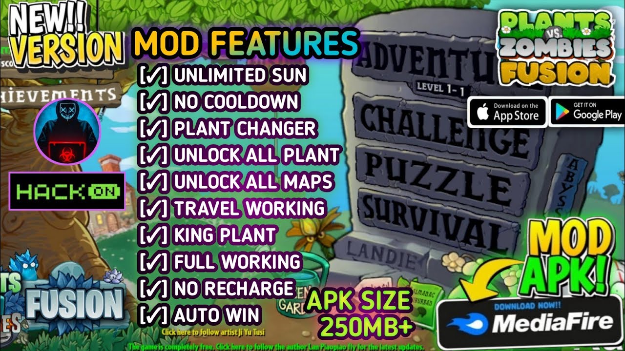 PVZ FUSION LANGUAGE ENGLISH VERSION 2.7 - PLANT VS ZOMBIES BAHASA ...