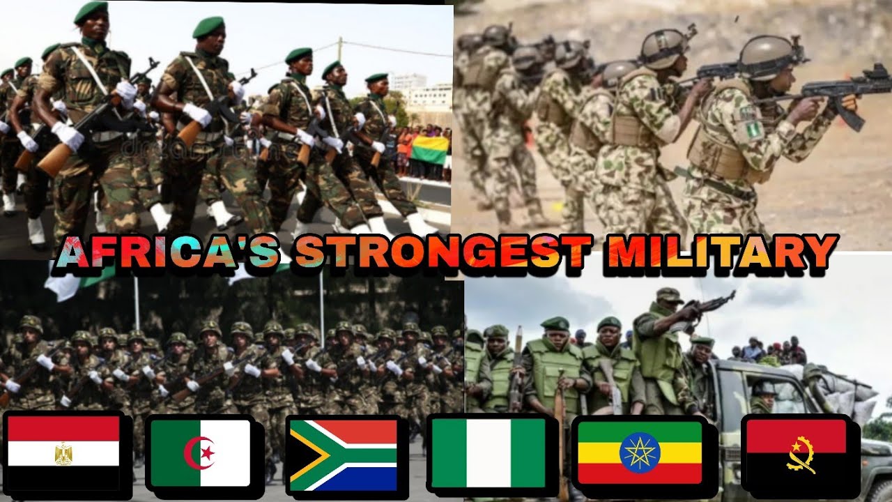 Which AFRICAN Countries Has The STRONGEST MILITARY (MILITARY STRENGTH ...