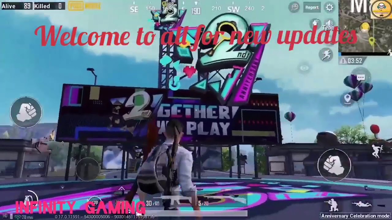 PUBG MOBILE | NEW UPDATES | INFINITY GAMING - YouTube