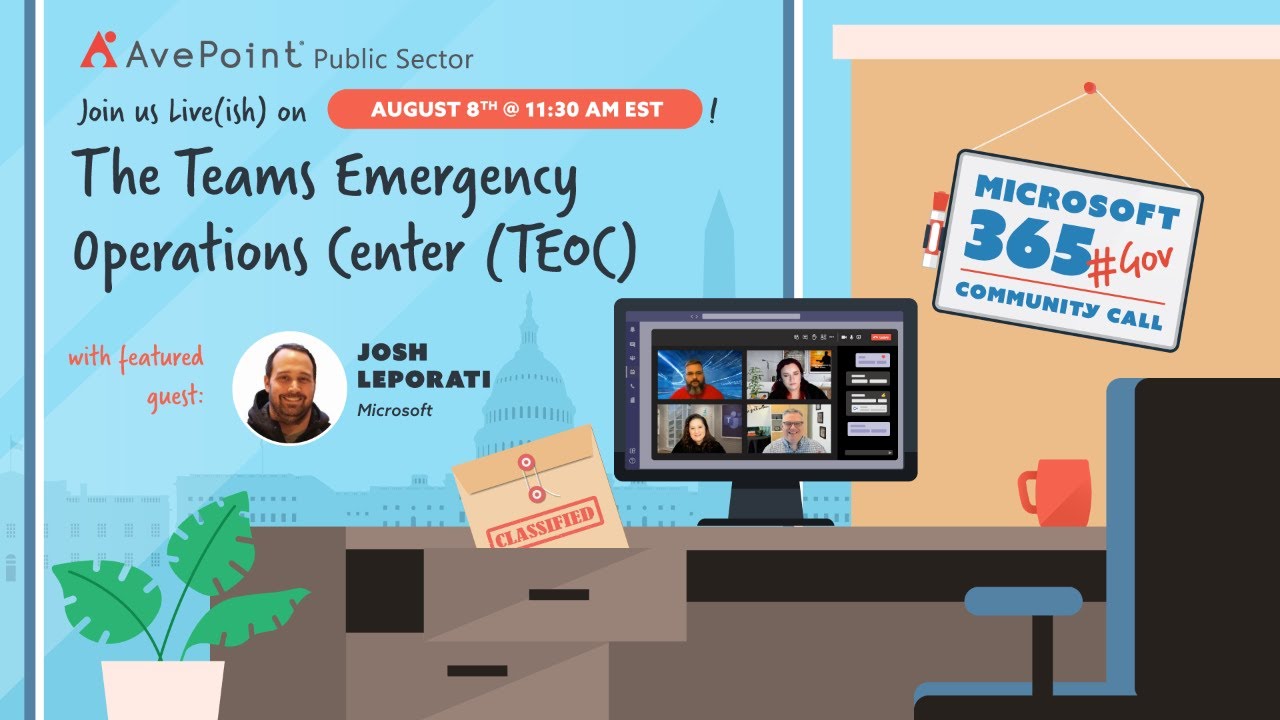 Live(ish)! TEOC - The Emergency Operations Center for Gov. - YouTube