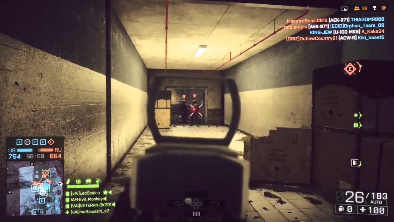 Battlelfield 4 - Op. Locker - Kill Strike !!! [PS4} - YouTube