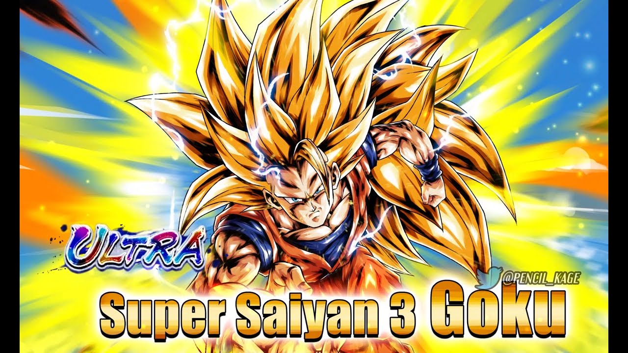 Ultra Super Saiyan 3 Goku #dblegends concept art - YouTube