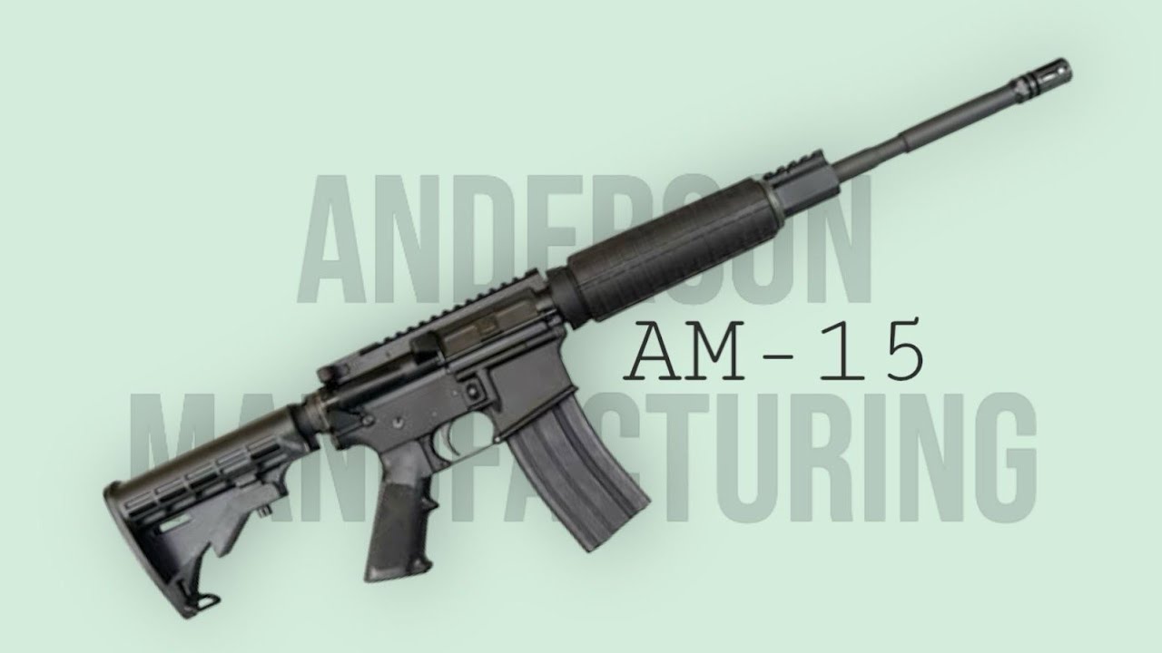 Anderson Manufacturing AM 15 Rifle: Unboxing and First Impression - YouTube