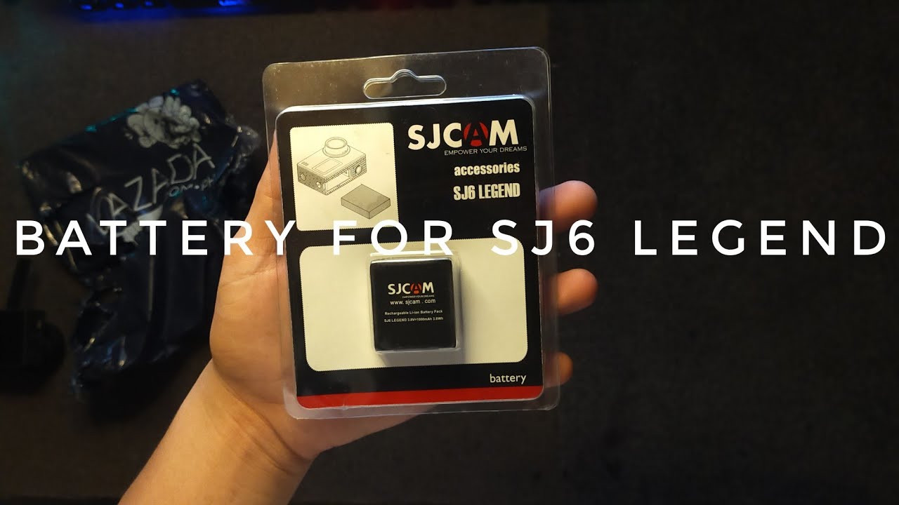 Battery for Sjcam Sj6 Legend, EP. 07 - YouTube