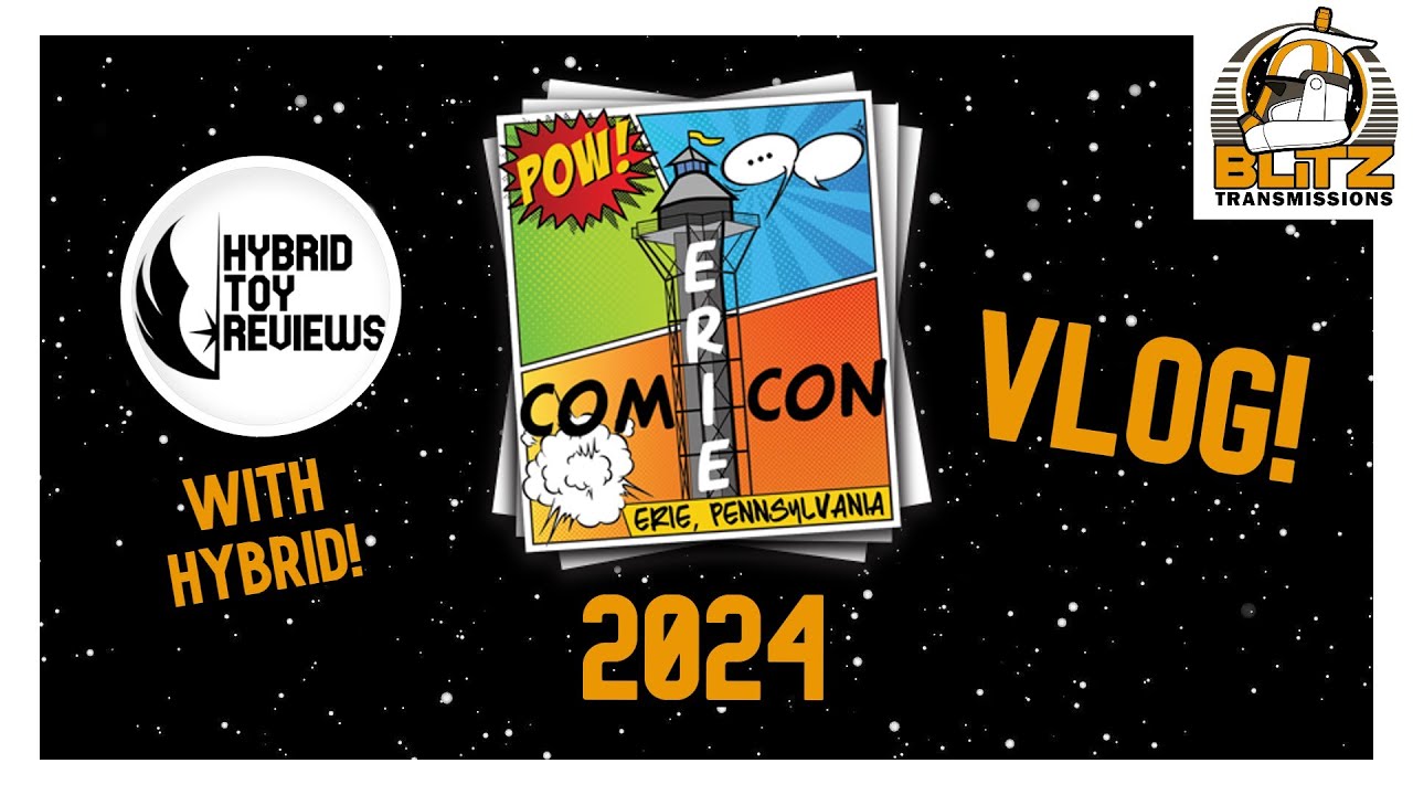 ComiCon Erie 2024 VLOG with @HybridToyReviews ! - YouTube