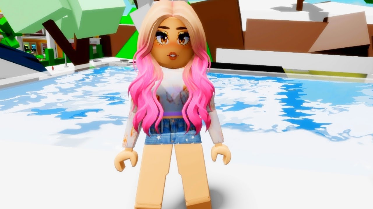 FUN POOL PARTY ROBLOX BROOKHAVEN - YouTube
