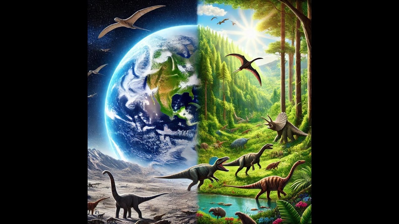 World 70 million years ago. - YouTube