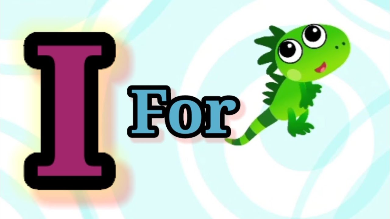 Let's Learn The Letter I - YouTube