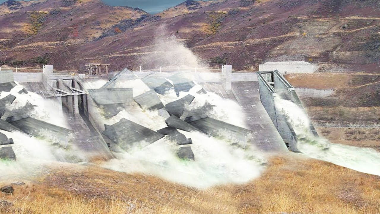 10 Massive Dam Failures CAUGHT ON CAMERA - YouTube