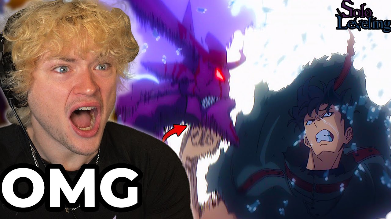 JINWOO VS DEMON BOSS BARON! Solo Leveling S2E8 Reaction - YouTube