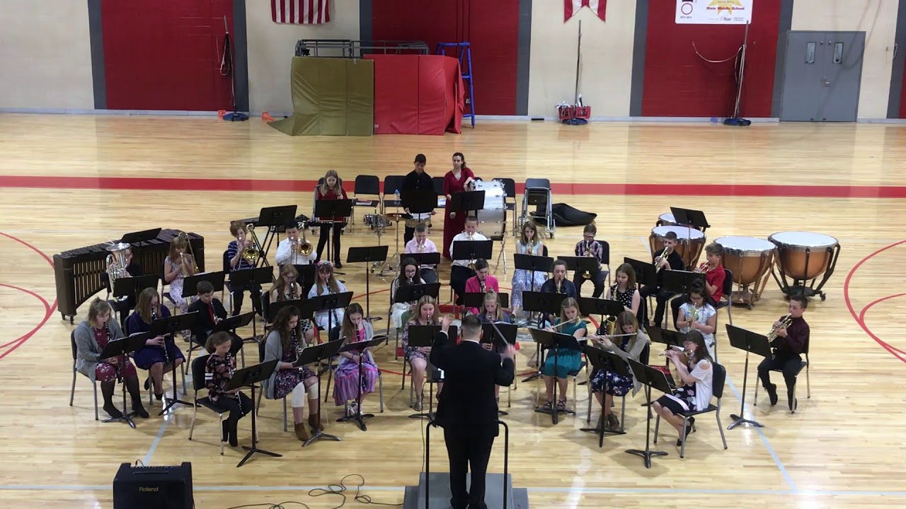 Dixie Middle School 5th Grade Band New Lebanon Ohio - YouTube