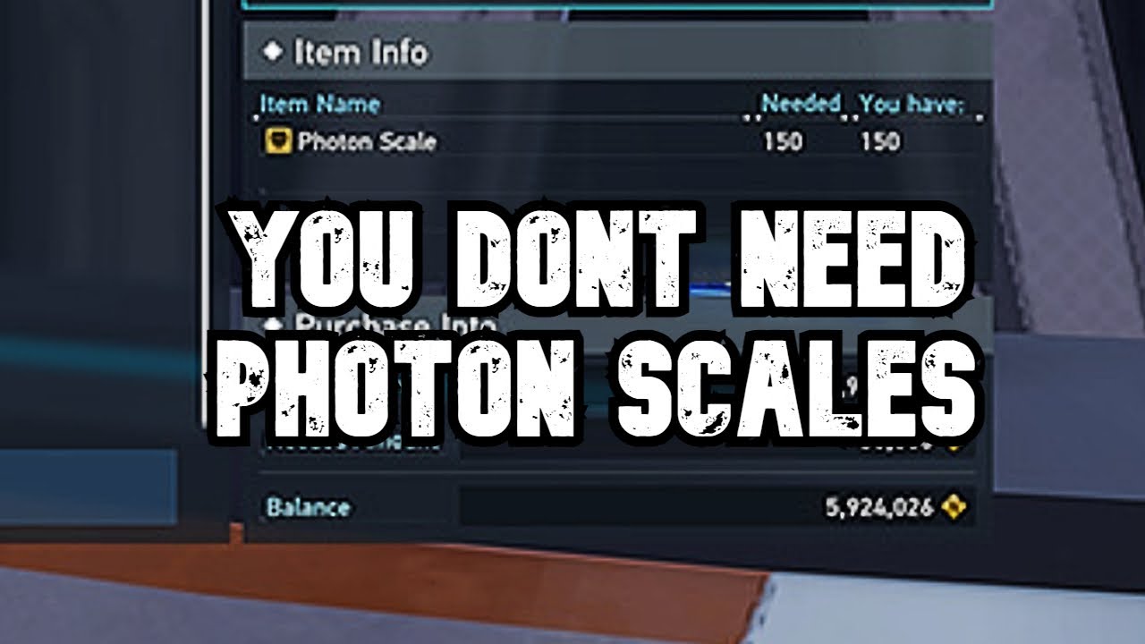 You Dont Need Photon Scales to Upgrade Weapons! | PSO2NGS - YouTube