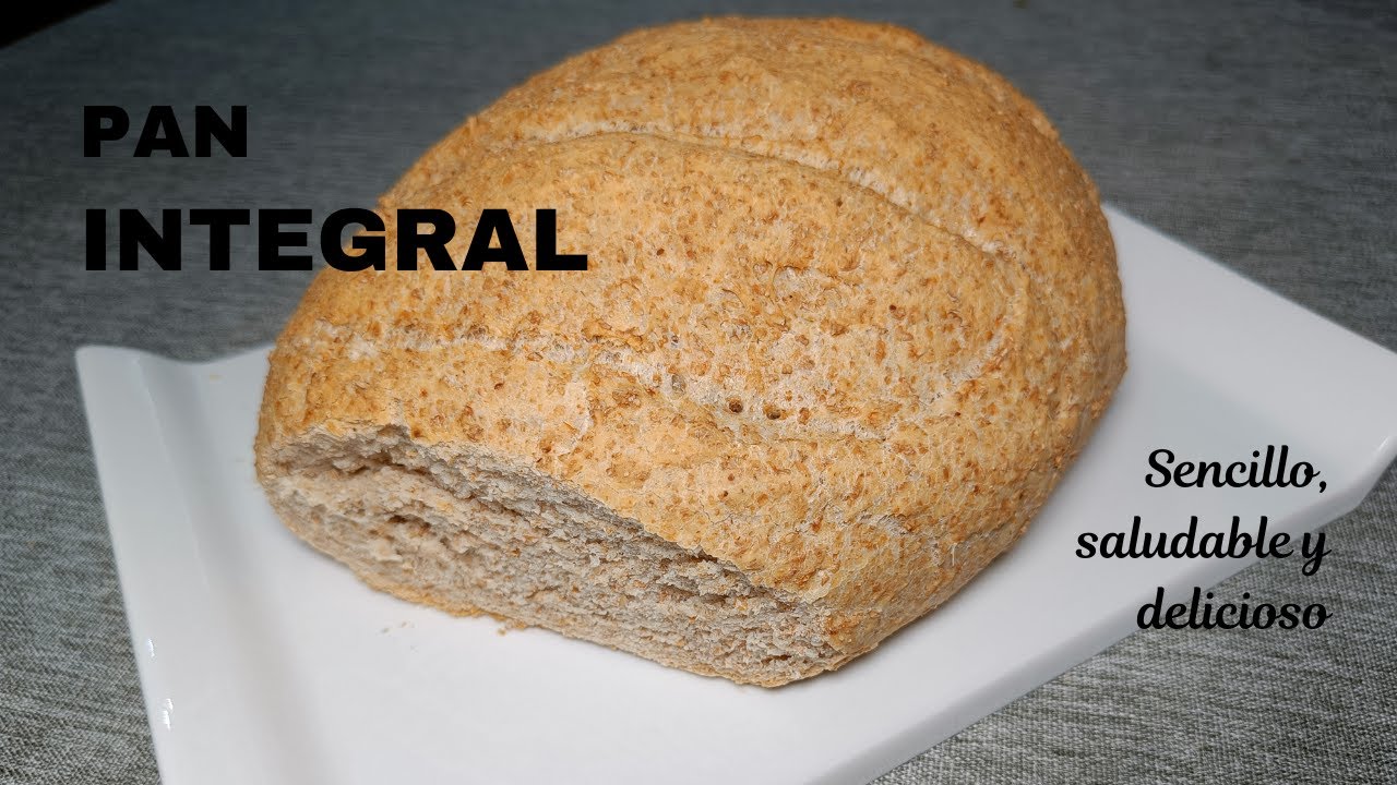 🔴PAN INTEGRAL sin esfuerzo, sin complicaciones y SALUDABLE🫓 - YouTube