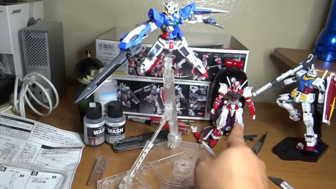 Bandai Action Base 1 Build and Review HD - YouTube
