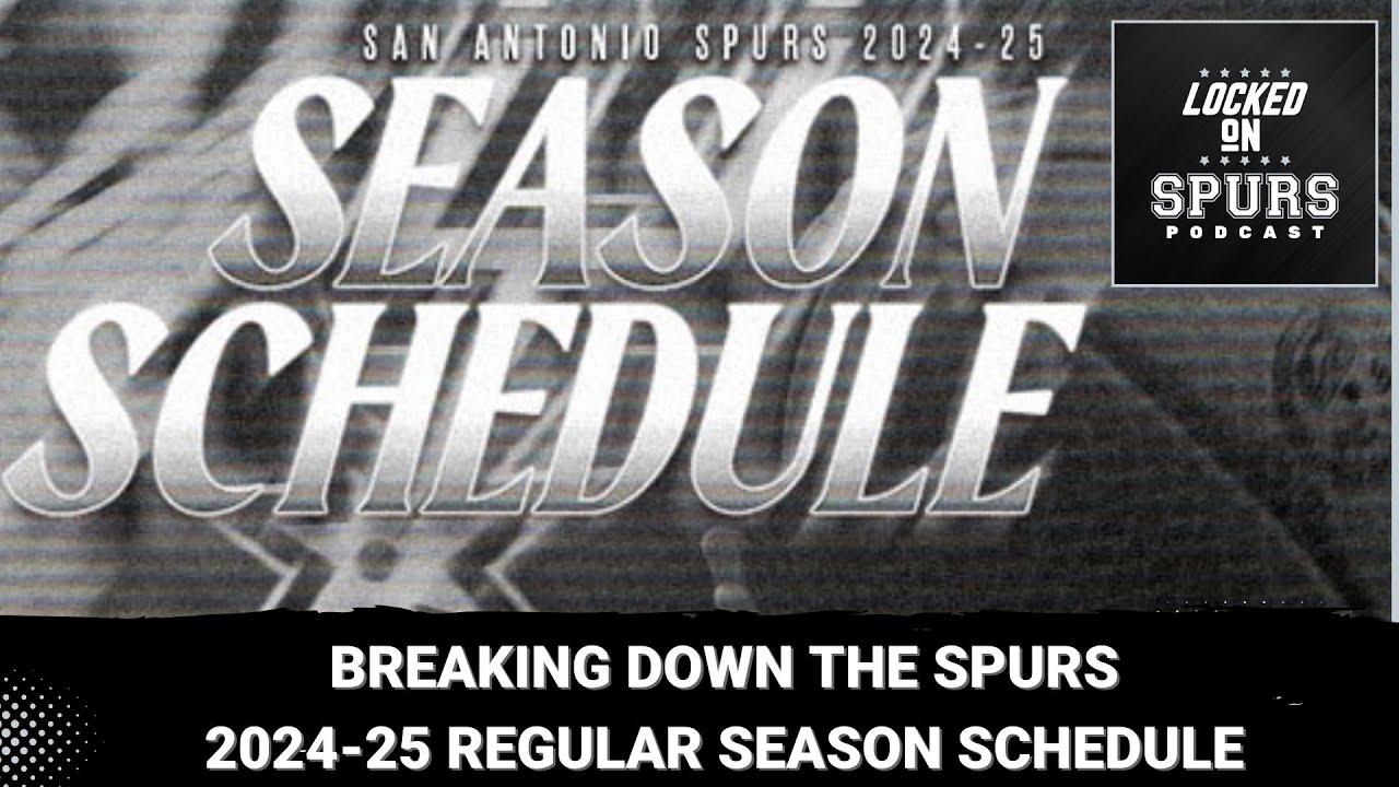 San Antonio Spurs Calendar Are The San Antonio Spurs Ahead Of