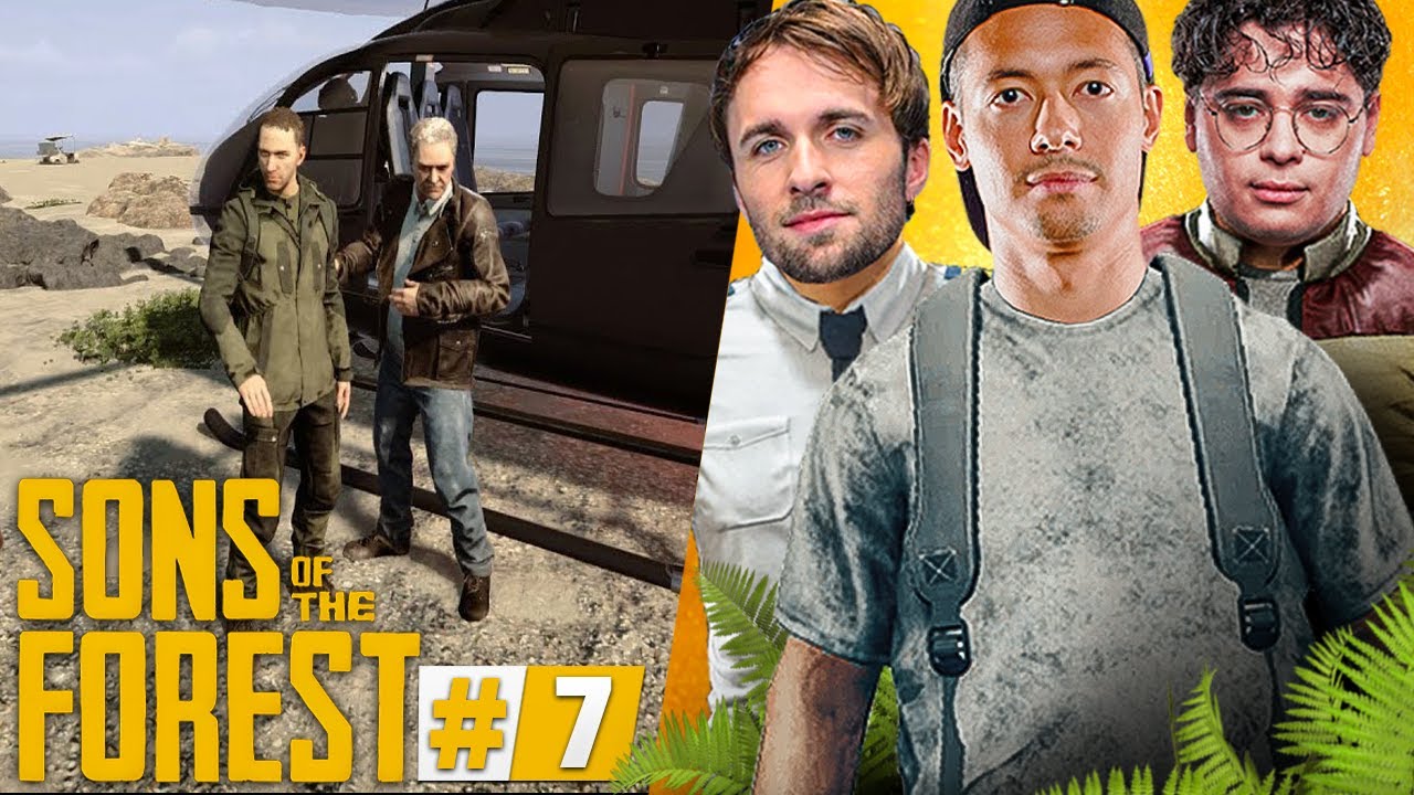 BEAUCOUP DE DECEPTION ! SONS OF THE FOREST #7 FIN Ft. SQUEEZIE & KAMETO - YouTube