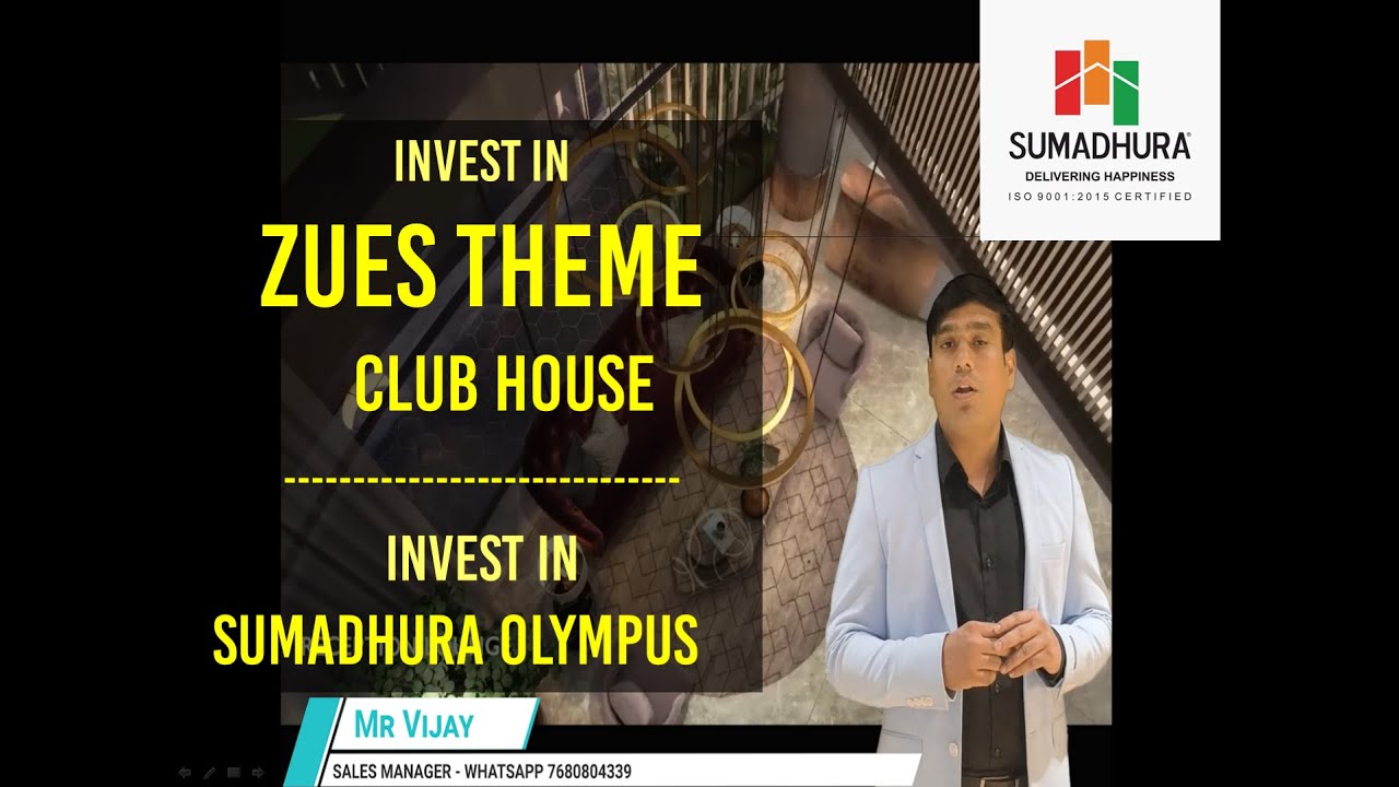 Ultra Luxury, "Zeus" Theme Based Club house @ Sumadhura Olympus in ...