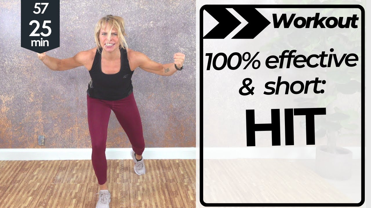 100% Effective SHORT Interval Training/HIT. Workout with Rie - YouTube
