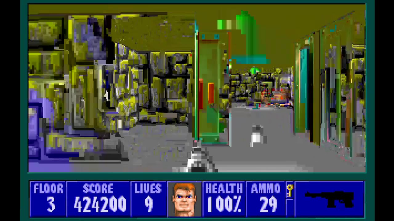 Wolf3D Playthrough Episode 2 Floor 3 - YouTube