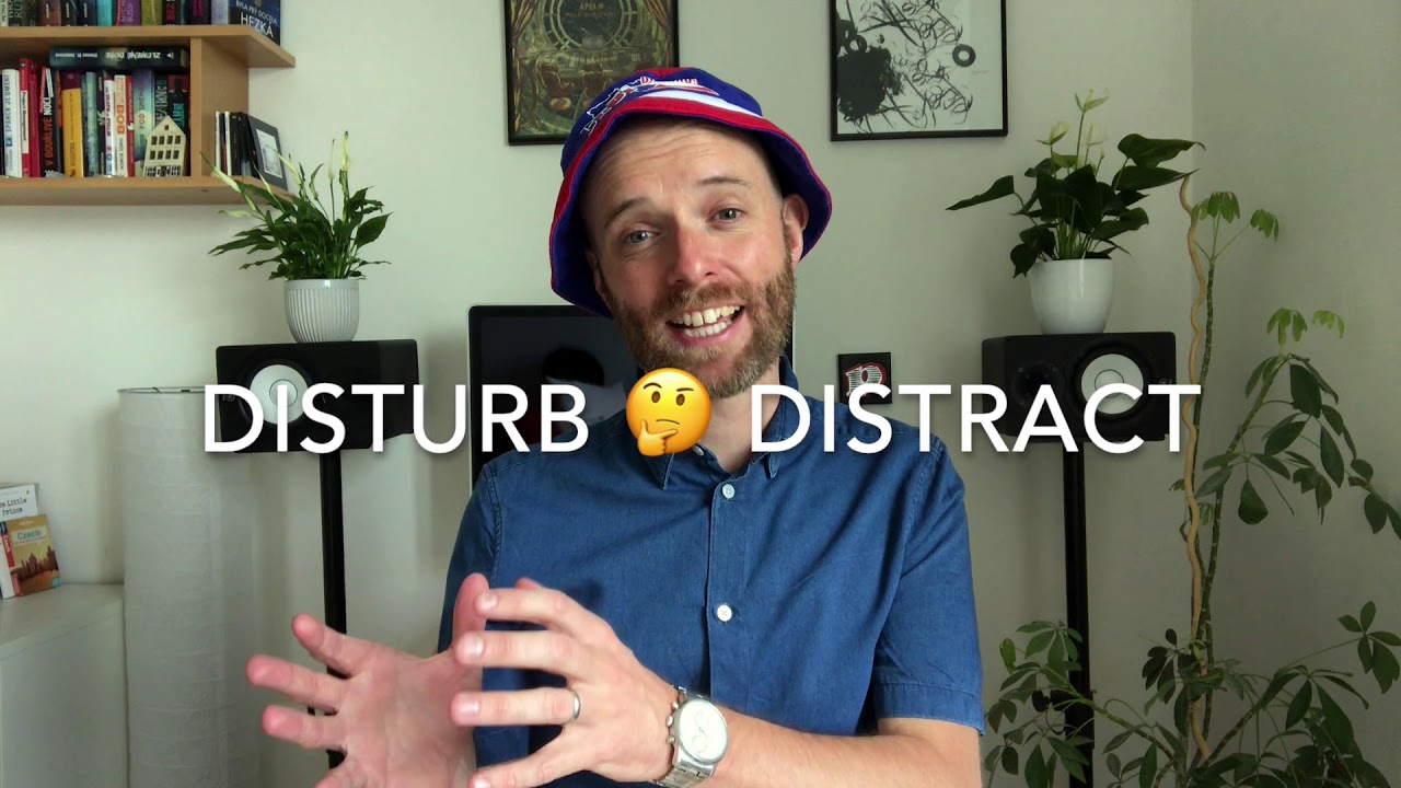 ONE MINUTE ENGLISH! Disturb vs Distract (EPISODE 51) - YouTube