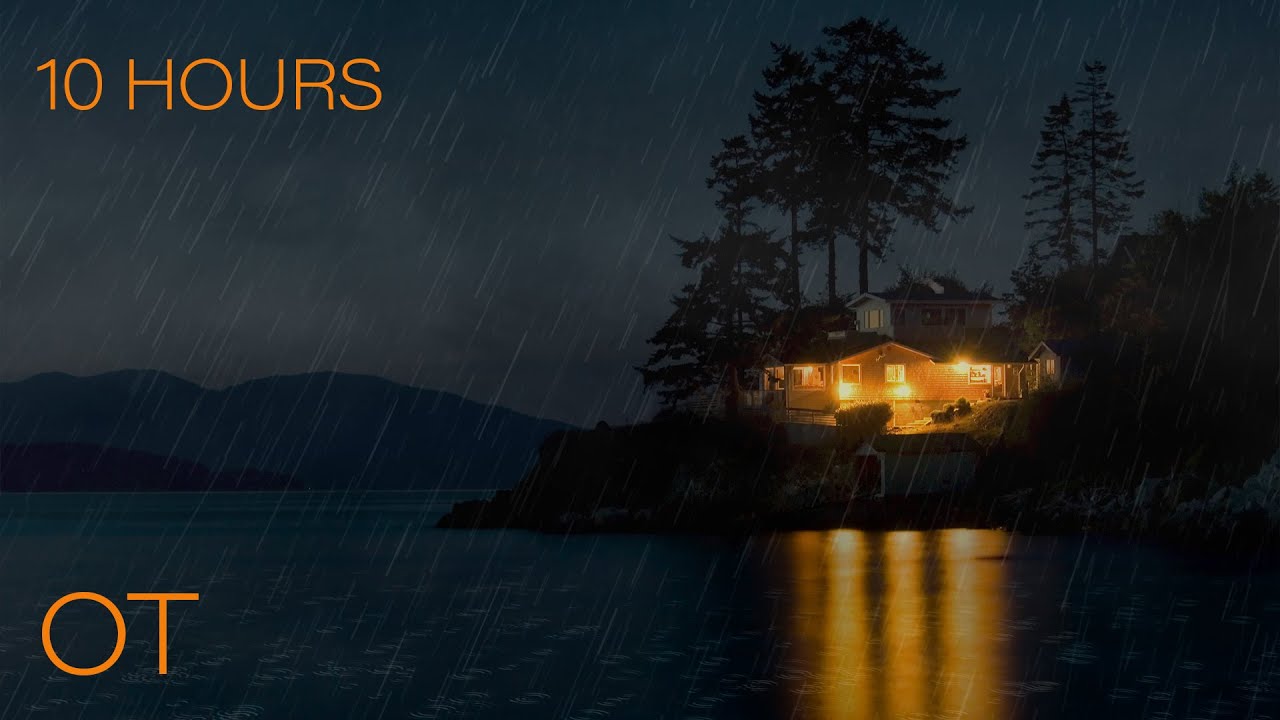 Gorgeous Stormy Night at a Dream House on the Water in Washington State ...