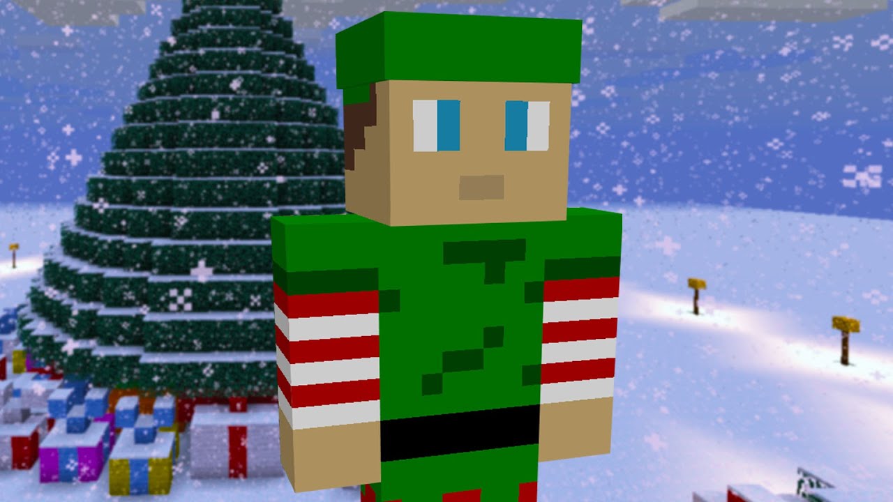 I Added the Christmas Elf to Minecraft (Mods) - YouTube
