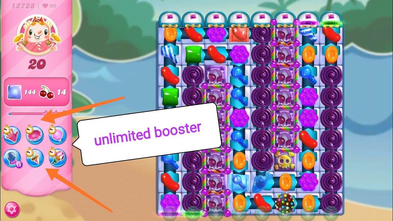 have you ever seen Party booster unlimited | candy crush saga level ...