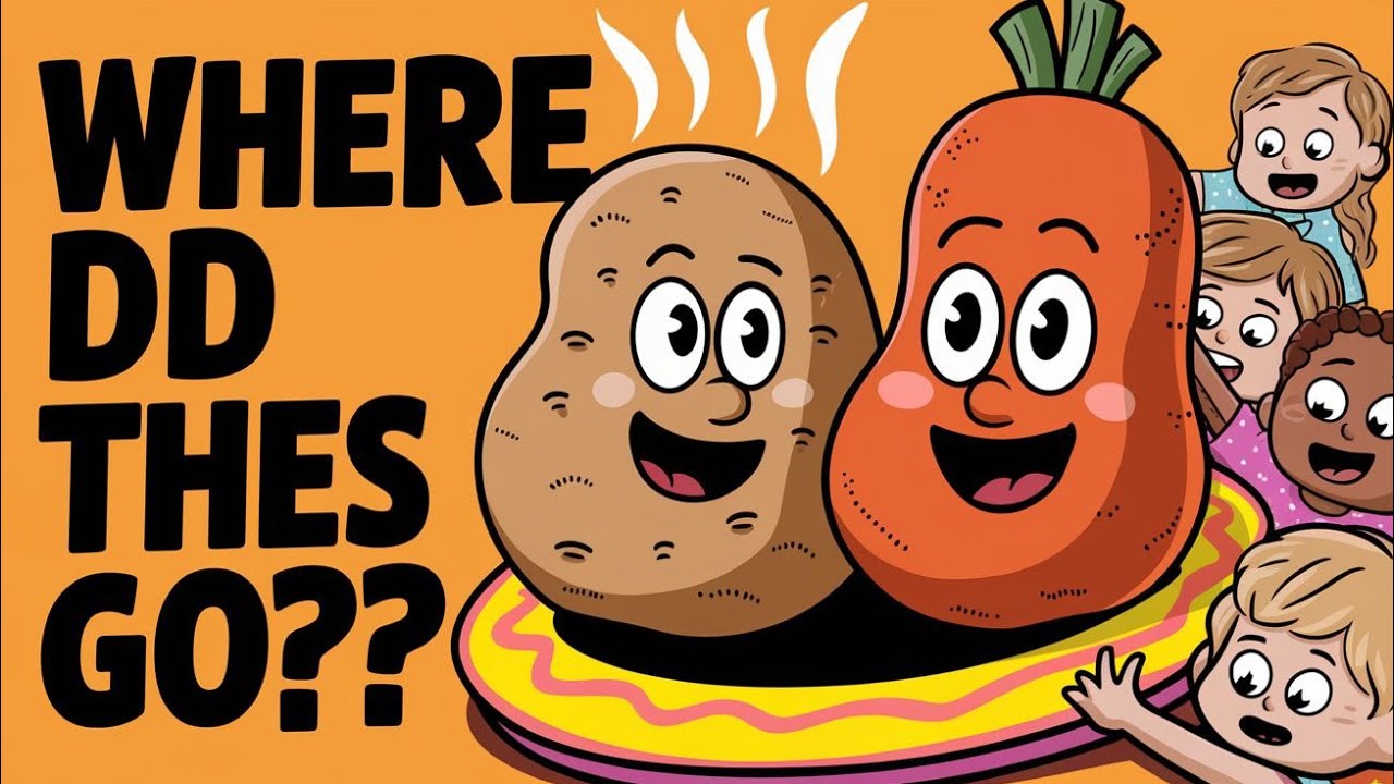 New Children's Song In English/ Potato and Yam/ Canción para niños y ...
