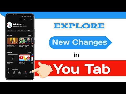 Youtube You Tab New Changes Explained How to use #youtab - YouTube