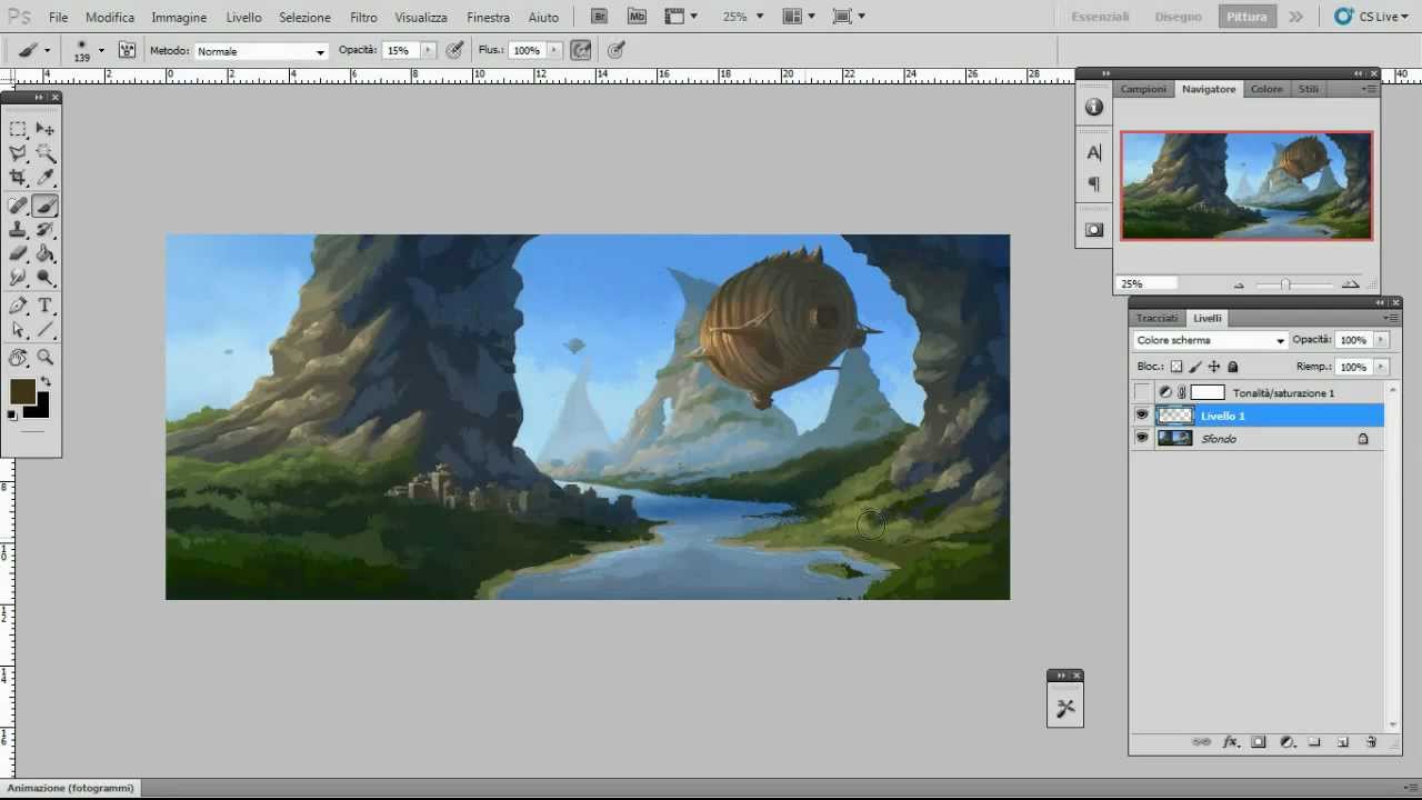 Concept Art: Environment design from scratch - by Davide Fabrizzi - YouTube