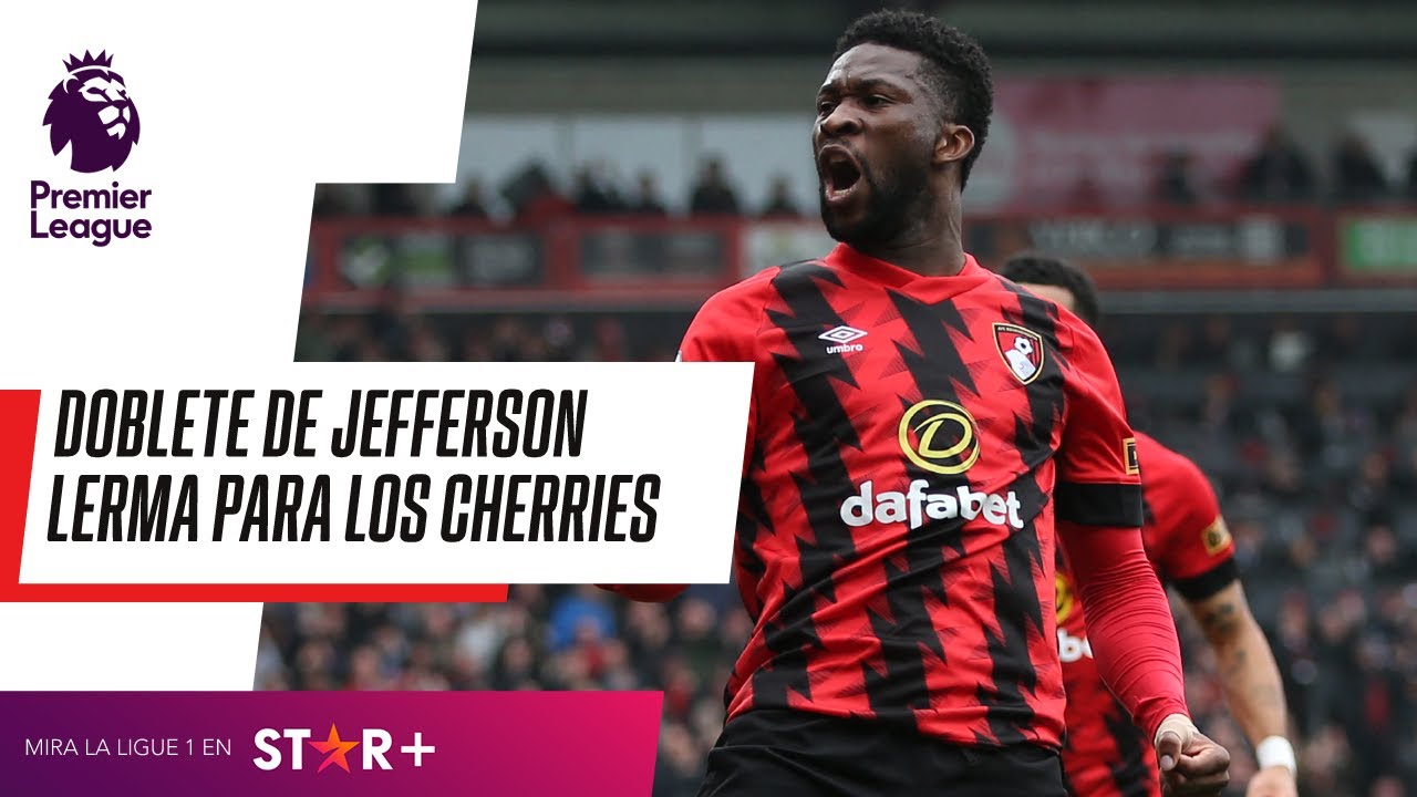 ¡QUÉ PEGADA, JEFFERSON! El colombiano LERMA marcó por DUPLICADO en el ...