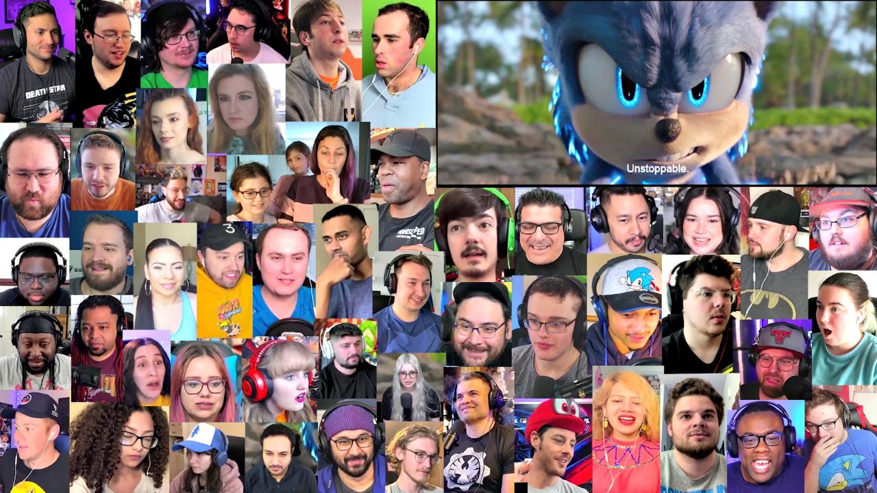 Sonic the Hedgehog 2 Final Trailer Reaction Mashup - YouTube