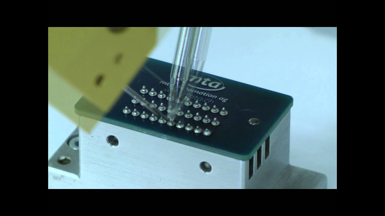 mta Dispensing and Soldering Techniques - YouTube