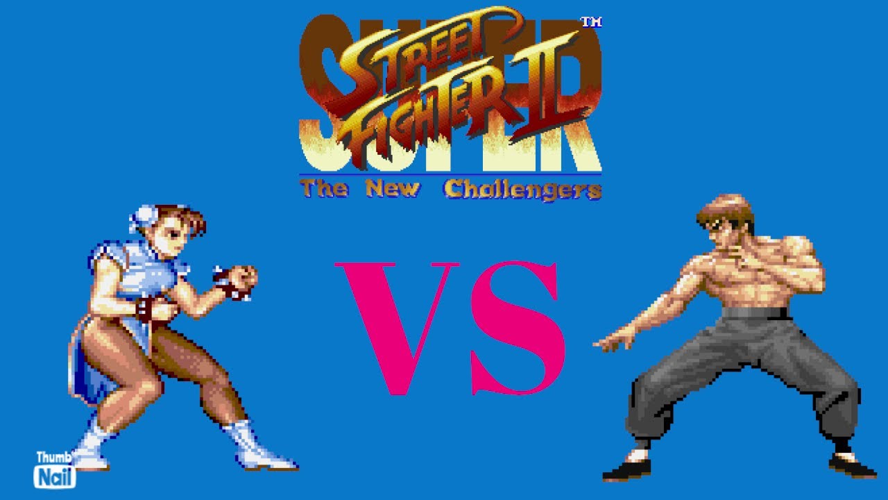 Super Street Fighter II: The New Challengers (SNES) - Chun-Li vs Fei ...