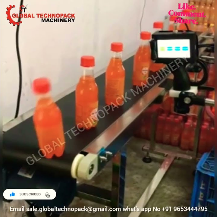 Fully Automatic Batch Coding Printing Machine With Stacker Conveyor High Speed |Tij Handheld ...