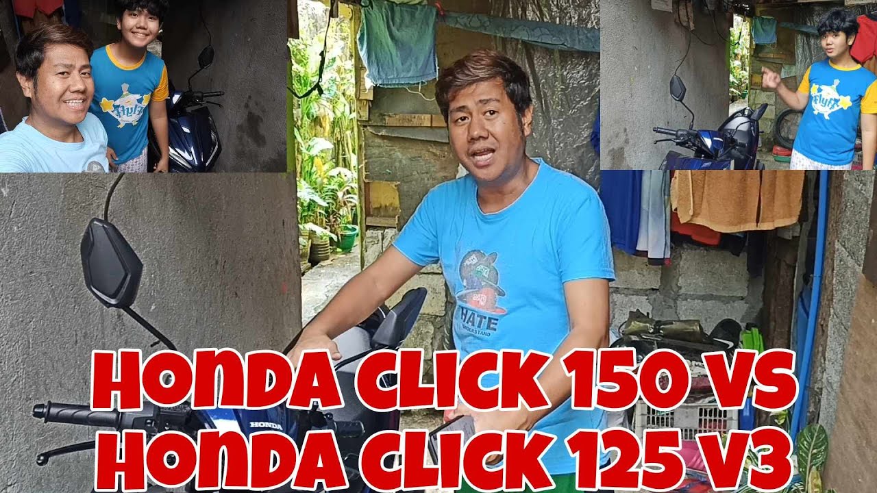 HONDA CLICK 150 VS THE ALL NEW HONDA CLICK 125 VERSION 3 THE ULTIMATE ...