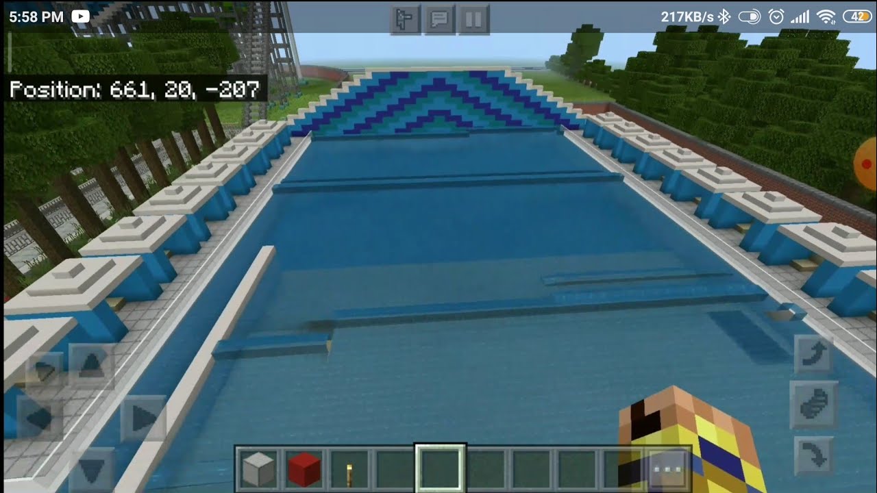 How to make a wave pool in Minecraft ? - YouTube
