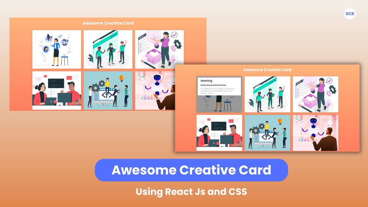 Awesome Creative Code Using React Js And Css Supercodingbits Youtube 6491