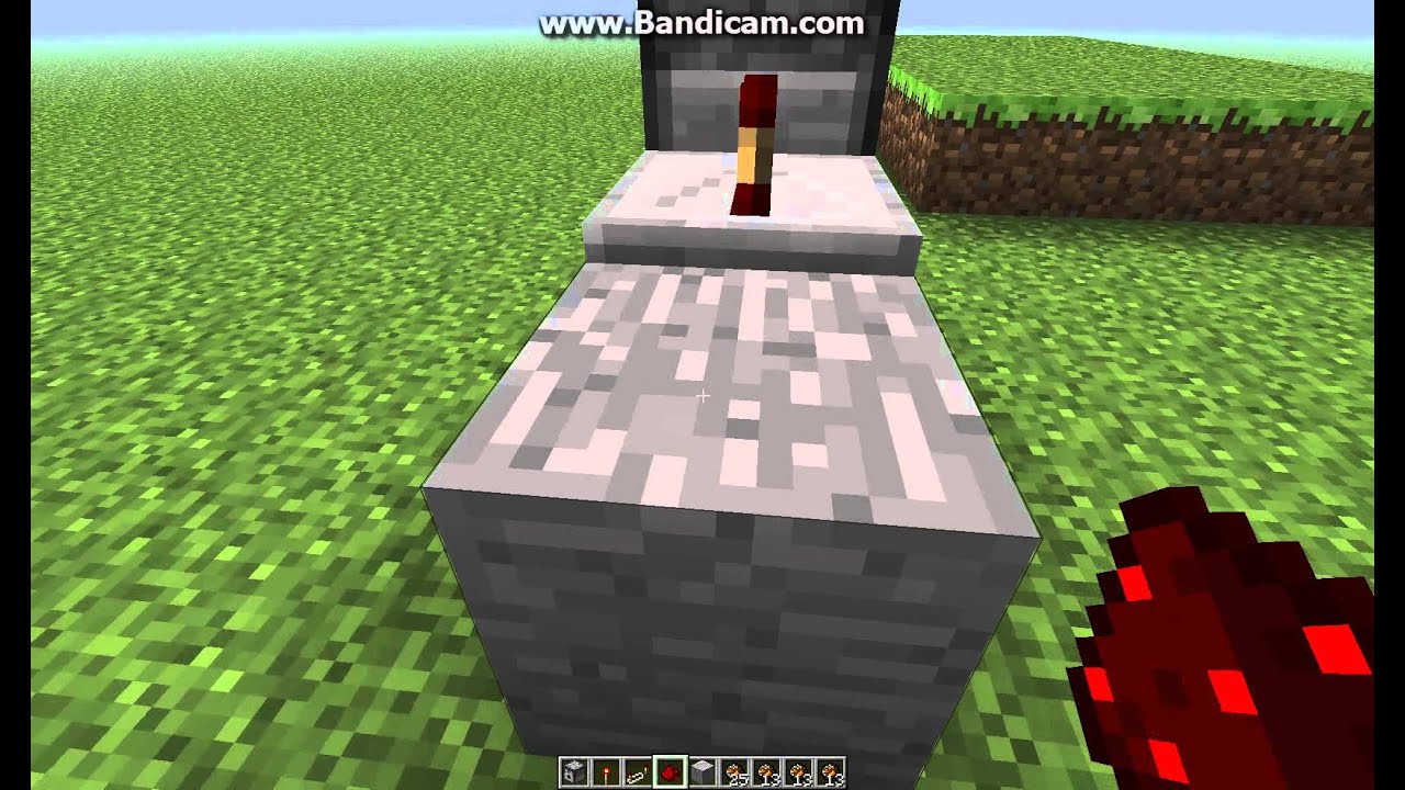 Minecraft - How to Make Redstone Sentry Gun - YouTube