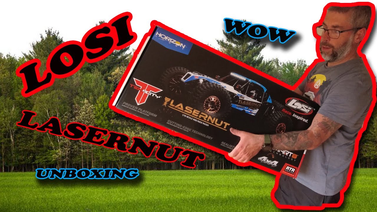 Losi Lasernut u4 unboxing - YouTube